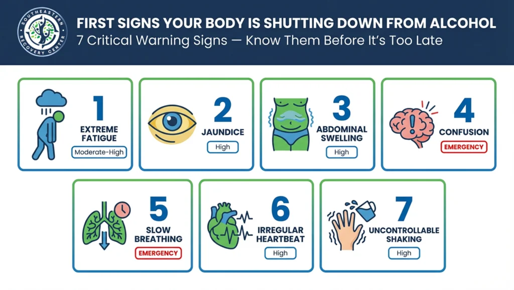 What Are the First Signs of Your Body Shutting Down From Alcohol ...